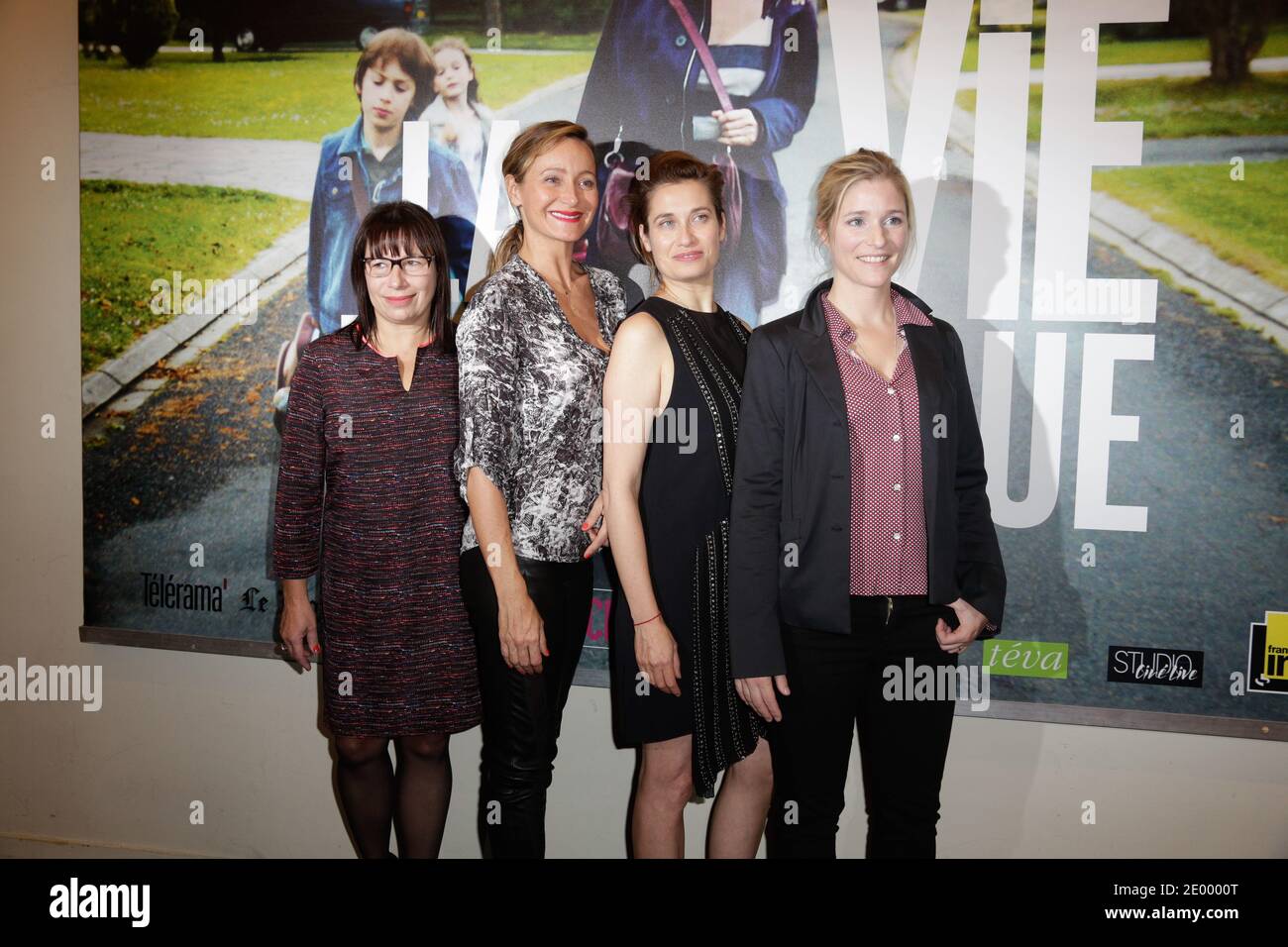 Isabelle Czajka, Julie Ferrier, Emmanuelle Devos and Natacha Regnier ...