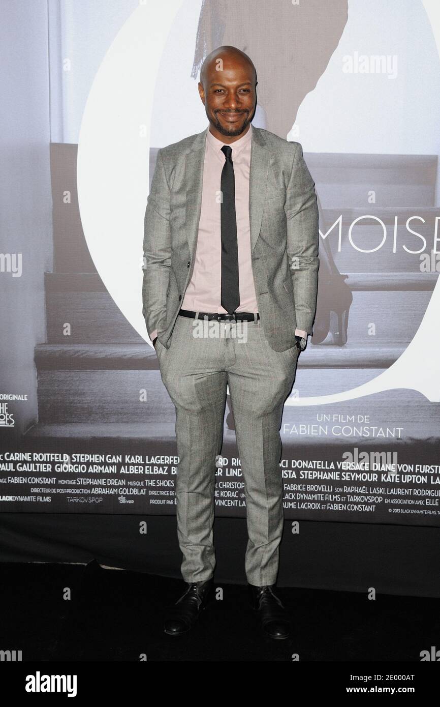 Harry Roselmack attending the 'Mademoiselle C' Paris Premiere at ...