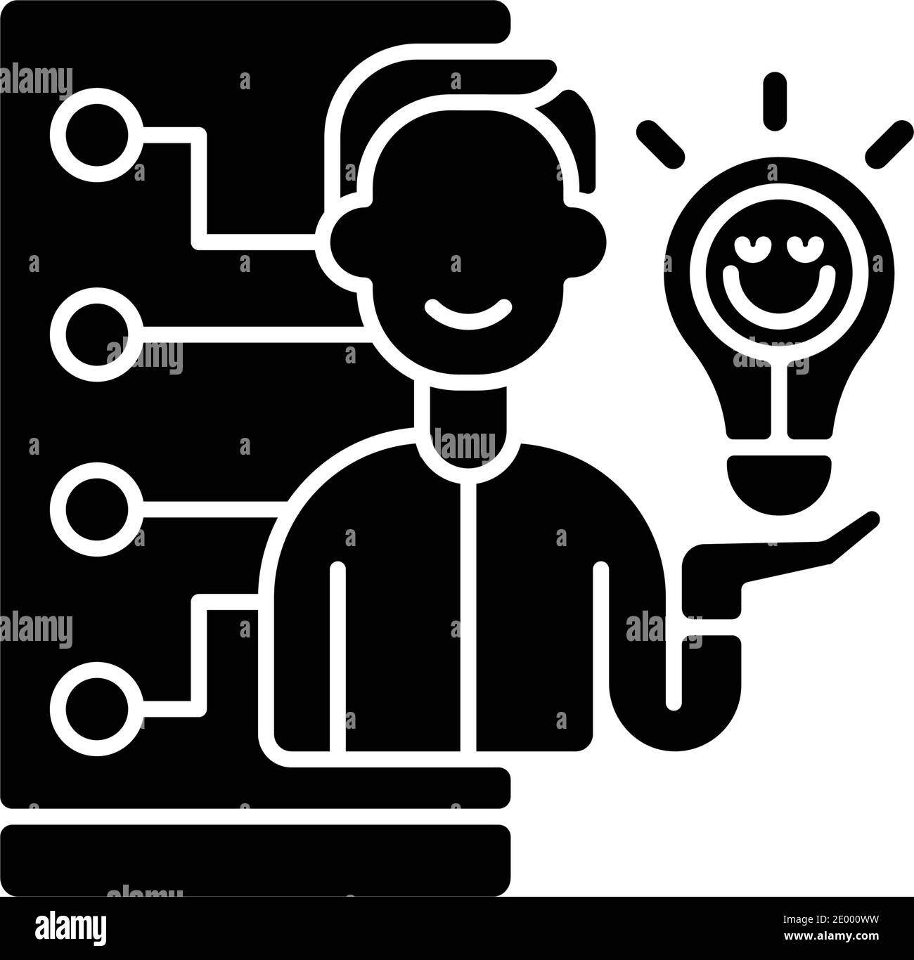 Ux design glyph icon Cut Out Stock Images & Pictures - Alamy