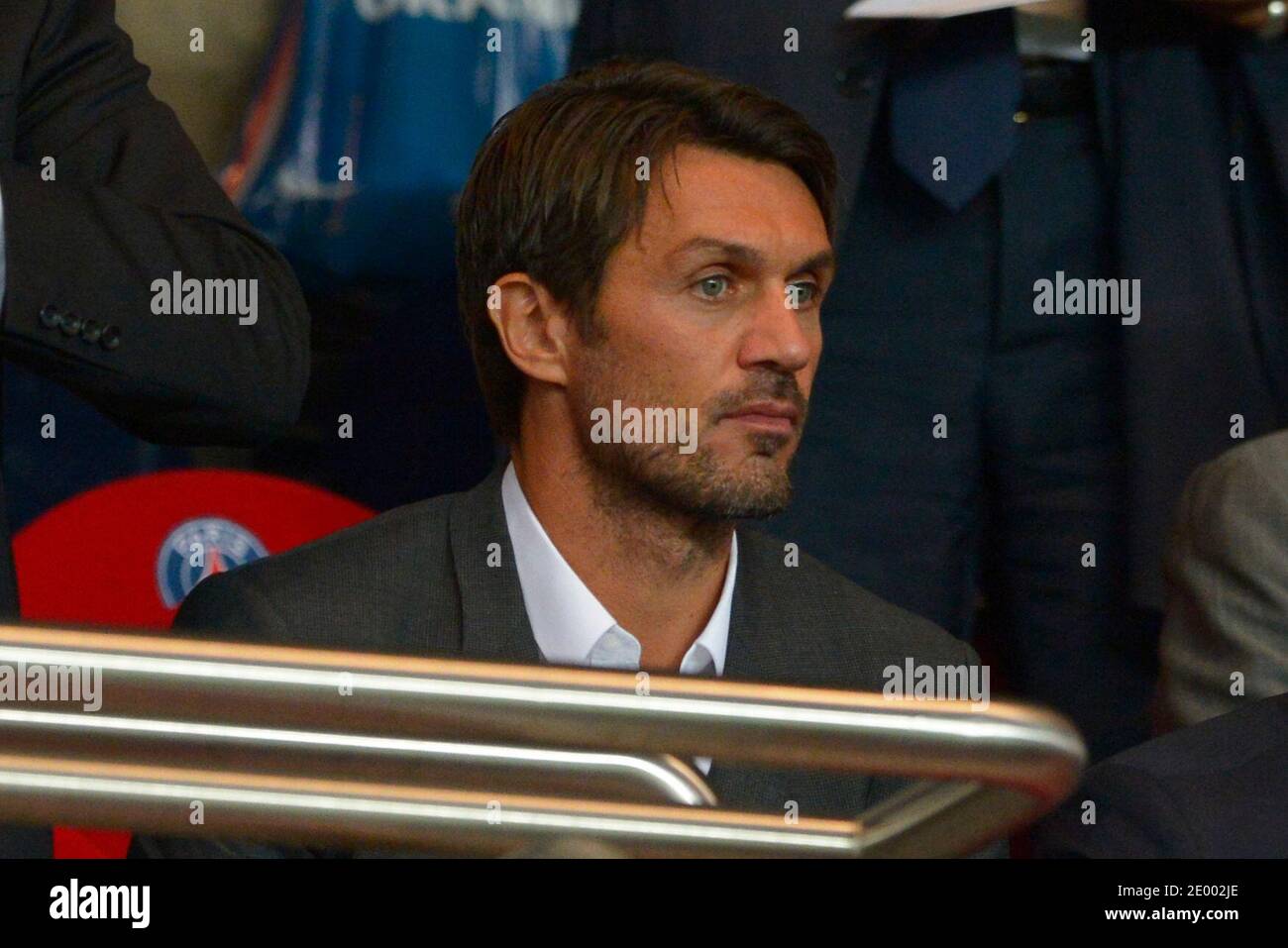 Former Italian soccer star Paolo Maldini during the Championss League ...