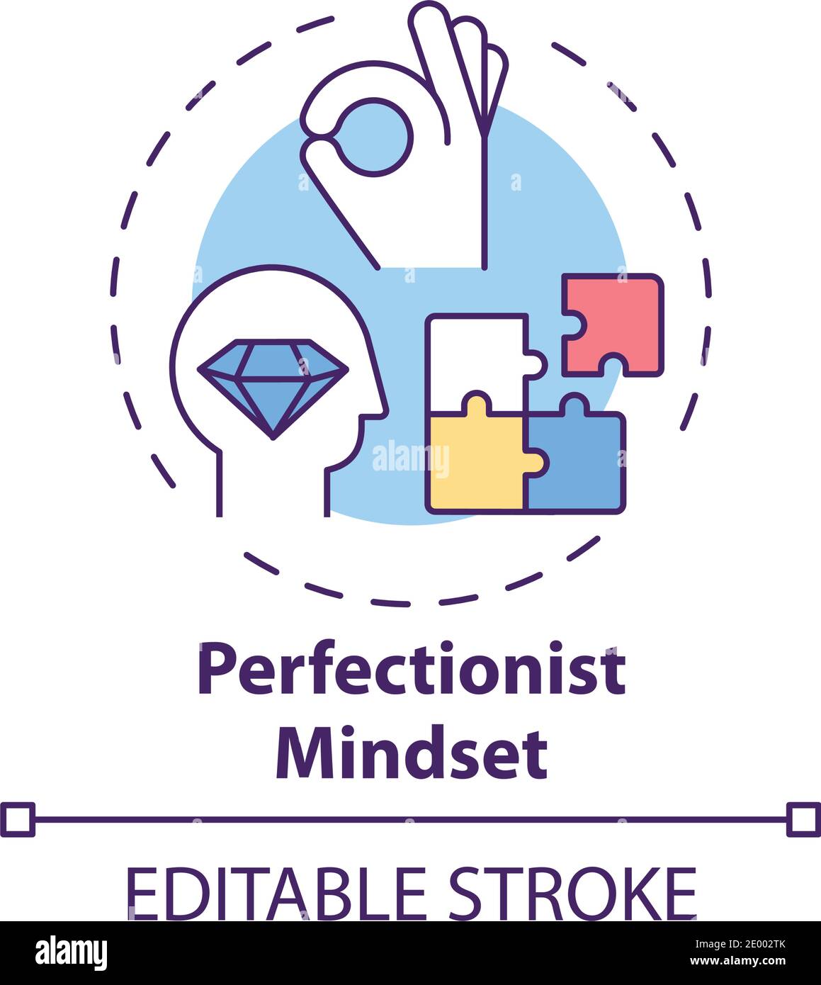 Perfectionist Symbol Perfectionism Photos, Images & Pictures