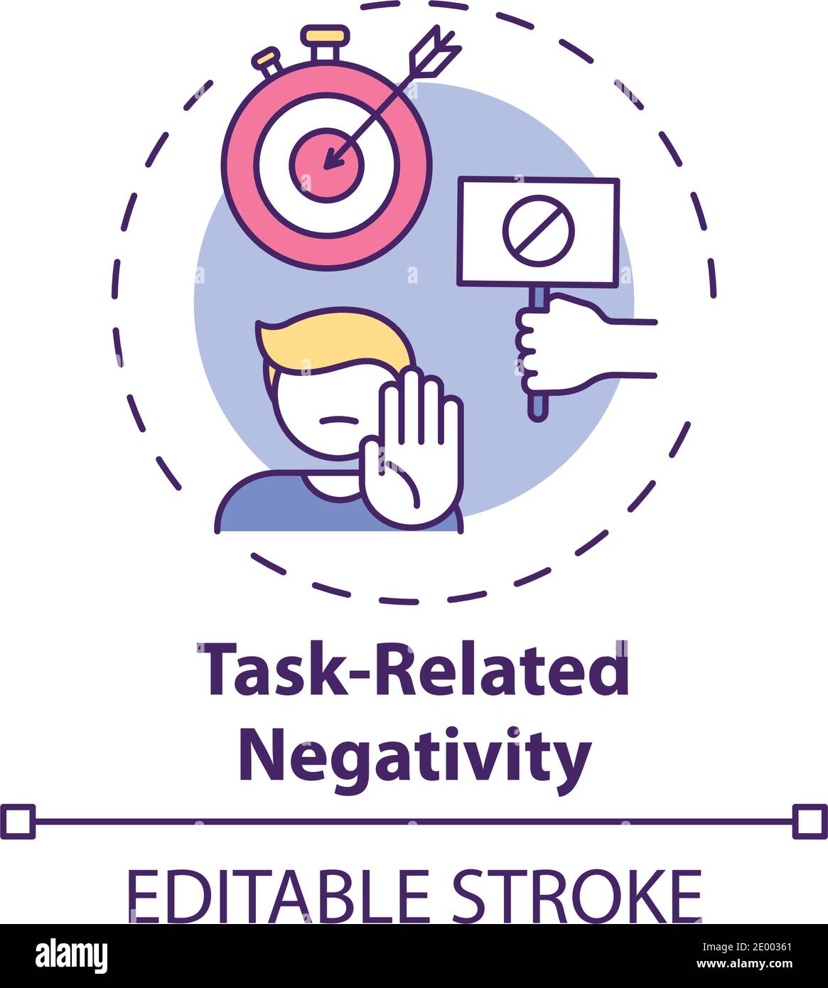 Task delay Stock Vector Images - Alamy