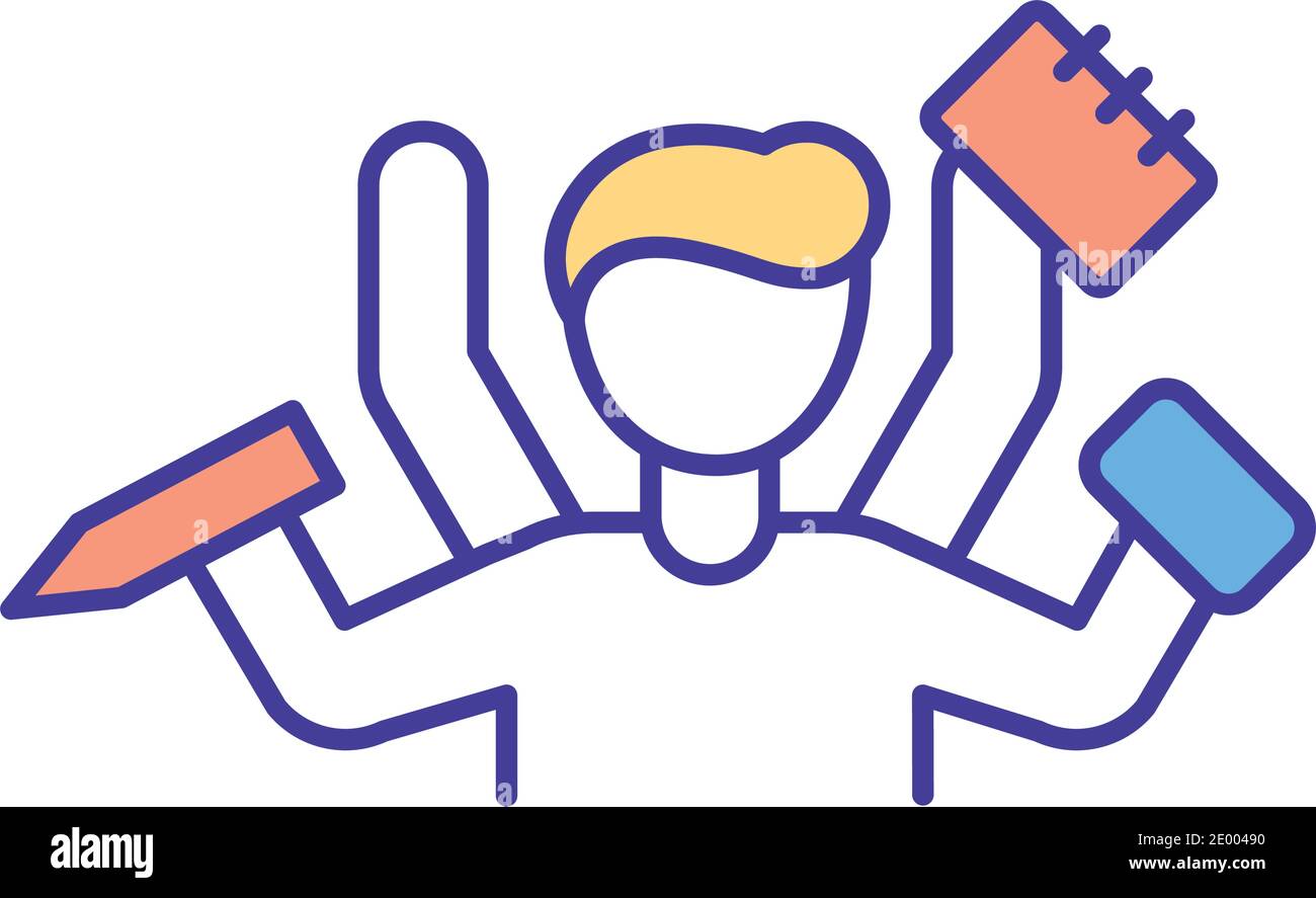 Eat that frog rule RGB color icon Stock Vector Image & Art - Alamy