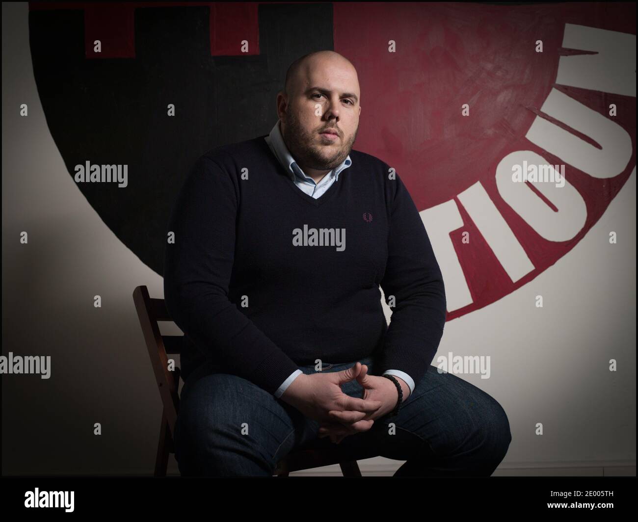 Philippe Vardon, president of French far-right group 'Nissa Rebela ...