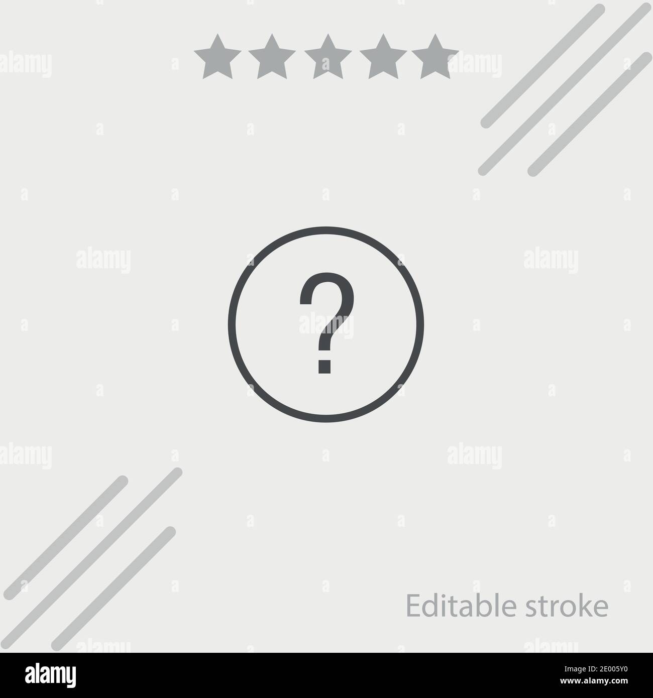 question mark symbol vector icon modern simple vector illustration ...