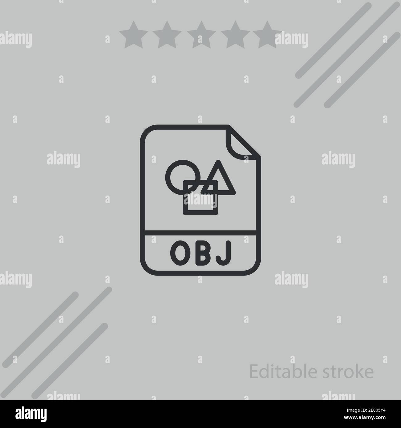 Obj logo hi-res stock photography and images - Alamy