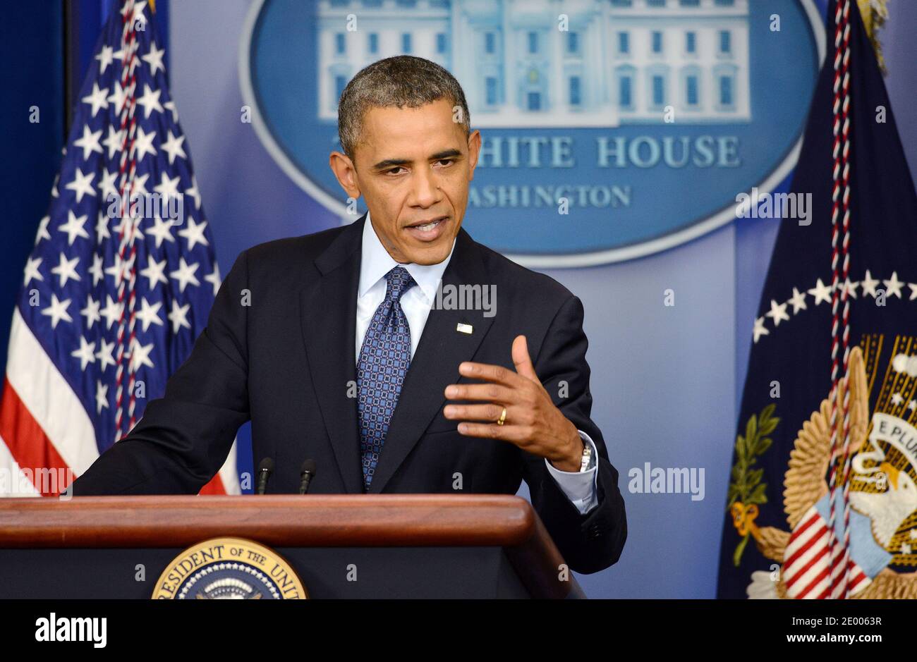 President Barack Obama speaks at a news conference following a talk ...