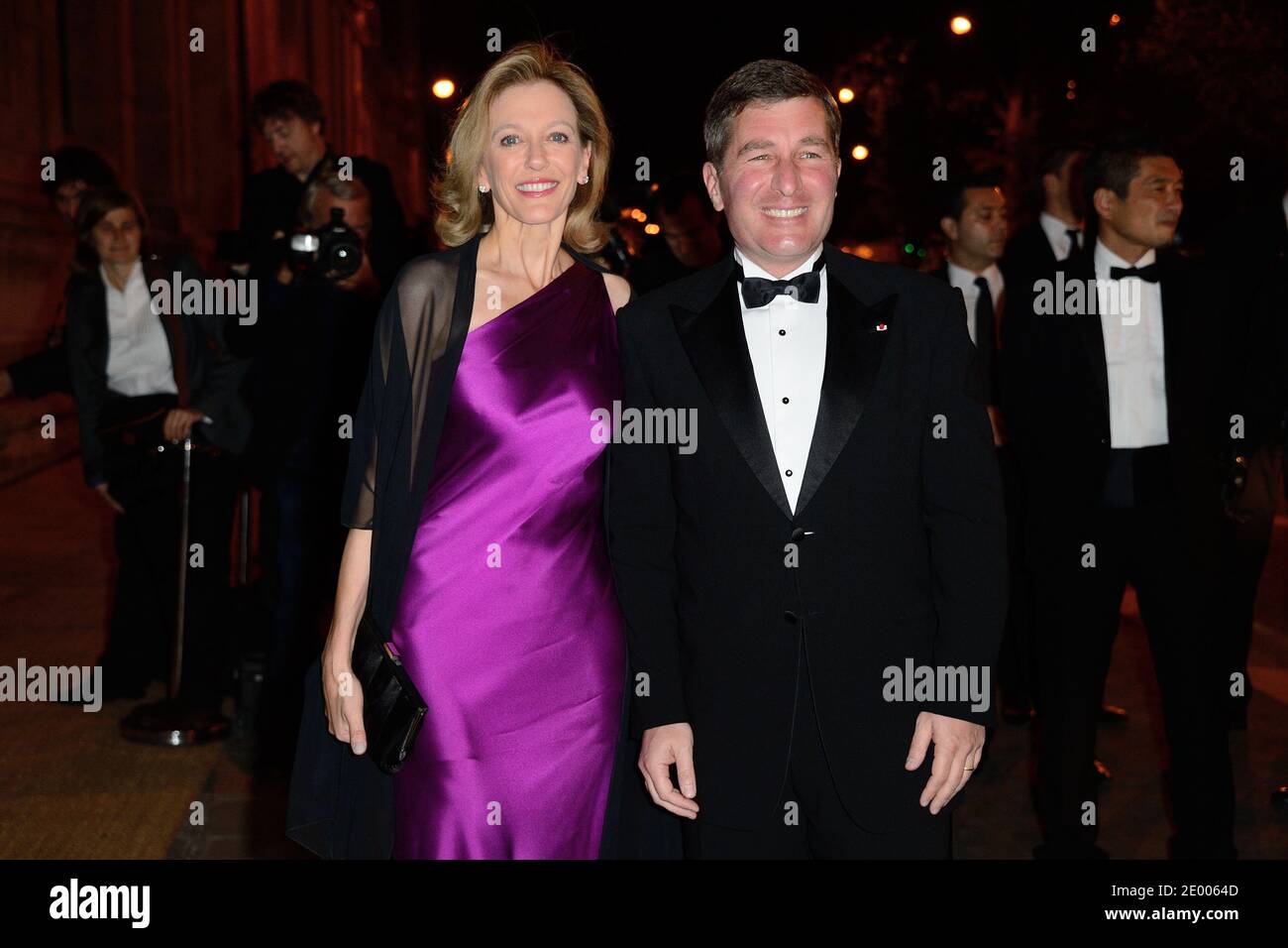 Charles H. Rivkin and his wife Susan Tolson attending Ralph Lauren ...