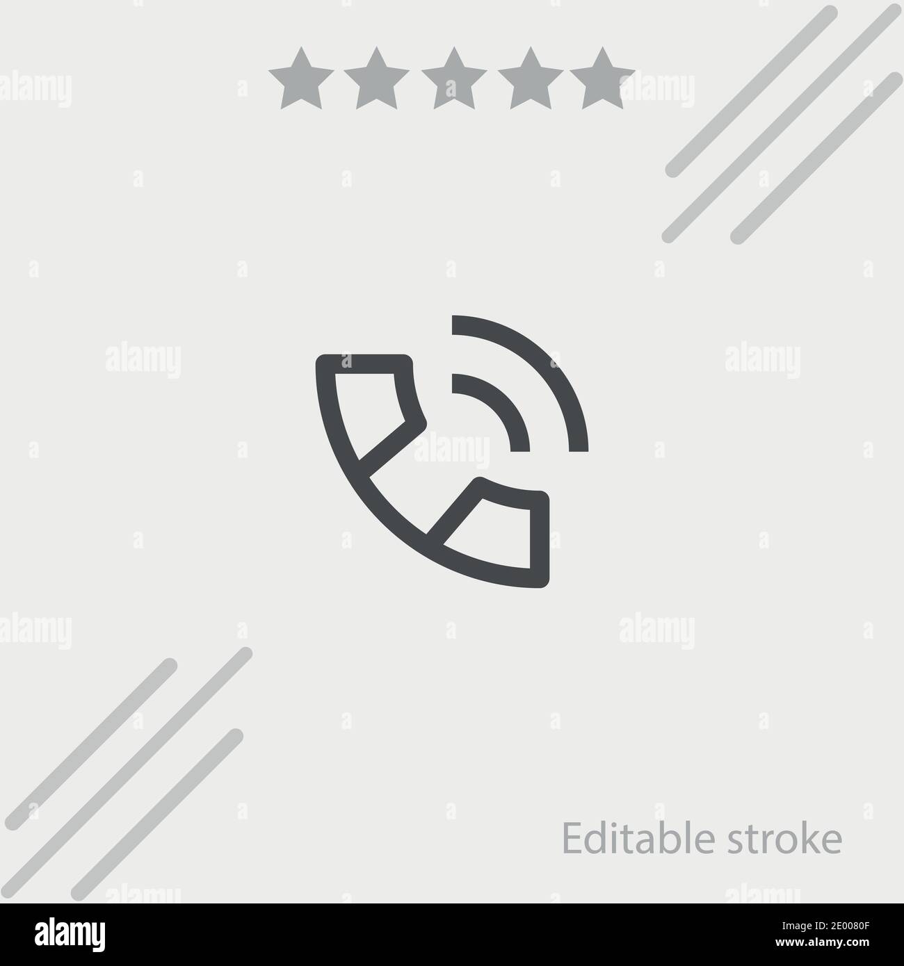 phone vector icon modern simple vector illustration Stock Vector Image ...