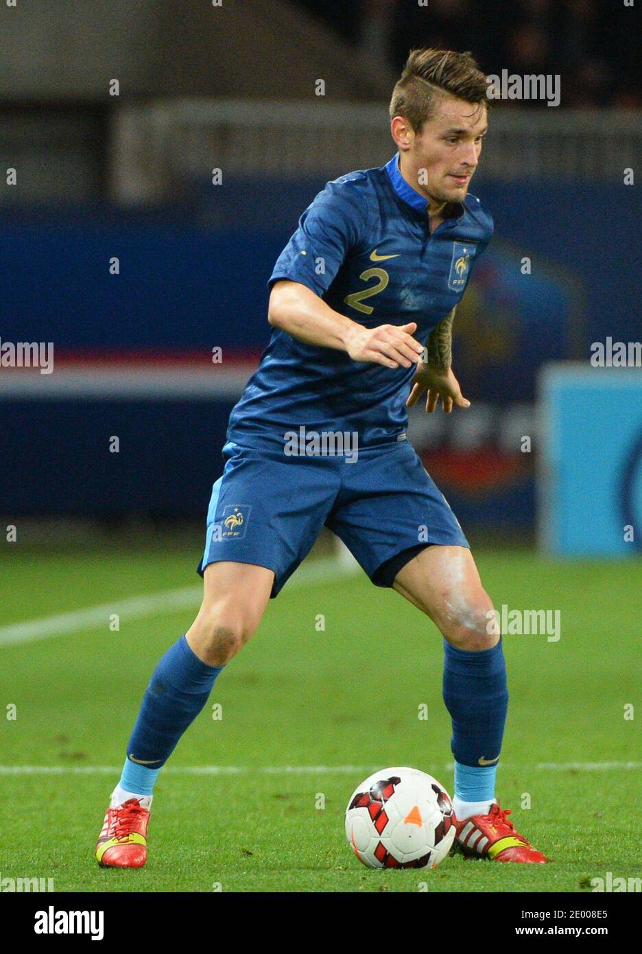 France's Mathieu Debuchy during the Friendly International Football ...