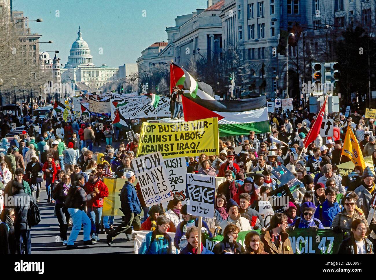 Gulf war 1991 january hi-res stock photography and images - Alamy