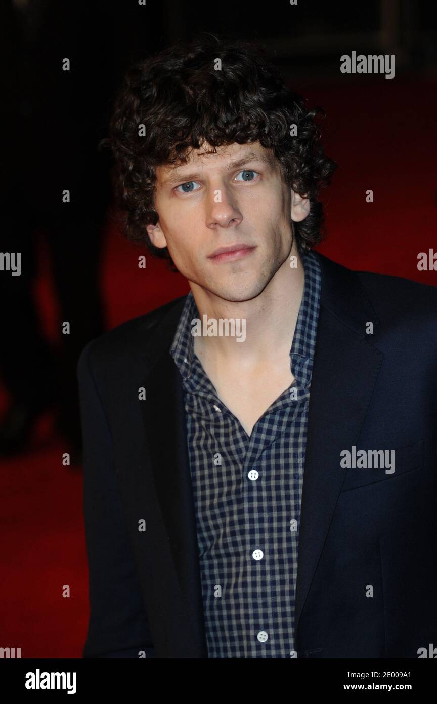 Jesse Eisenberg attending 'The Double' Premiere during the 57th BFI ...