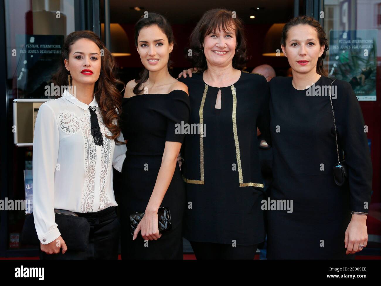Jury members Alice David, Sarah Kazemy, Audrey Estrougo and Anne Le Ny ...