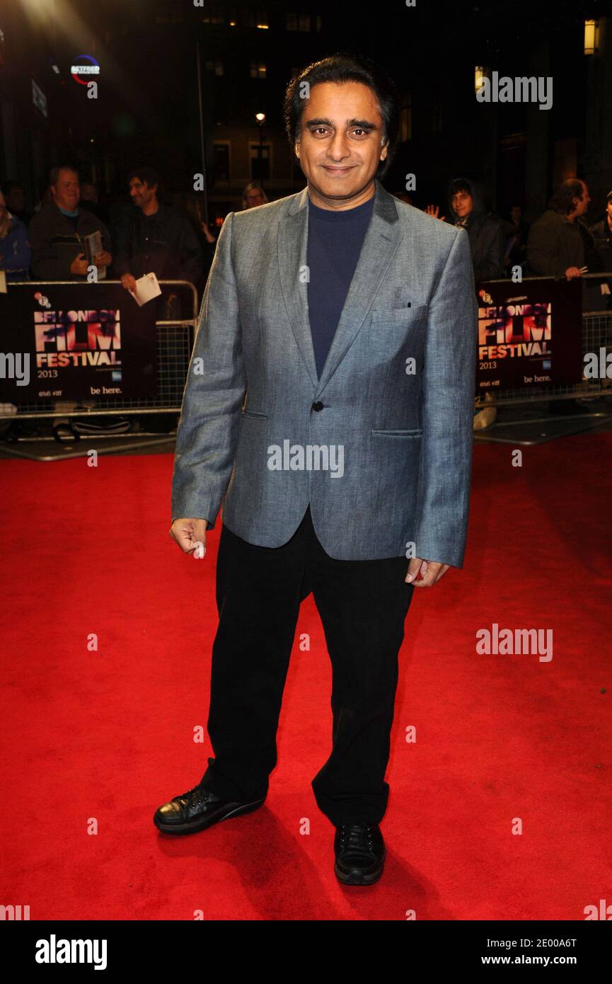 Sanjeev Bhaskar attends the Zero Theorem premiere as part of the 57th ...
