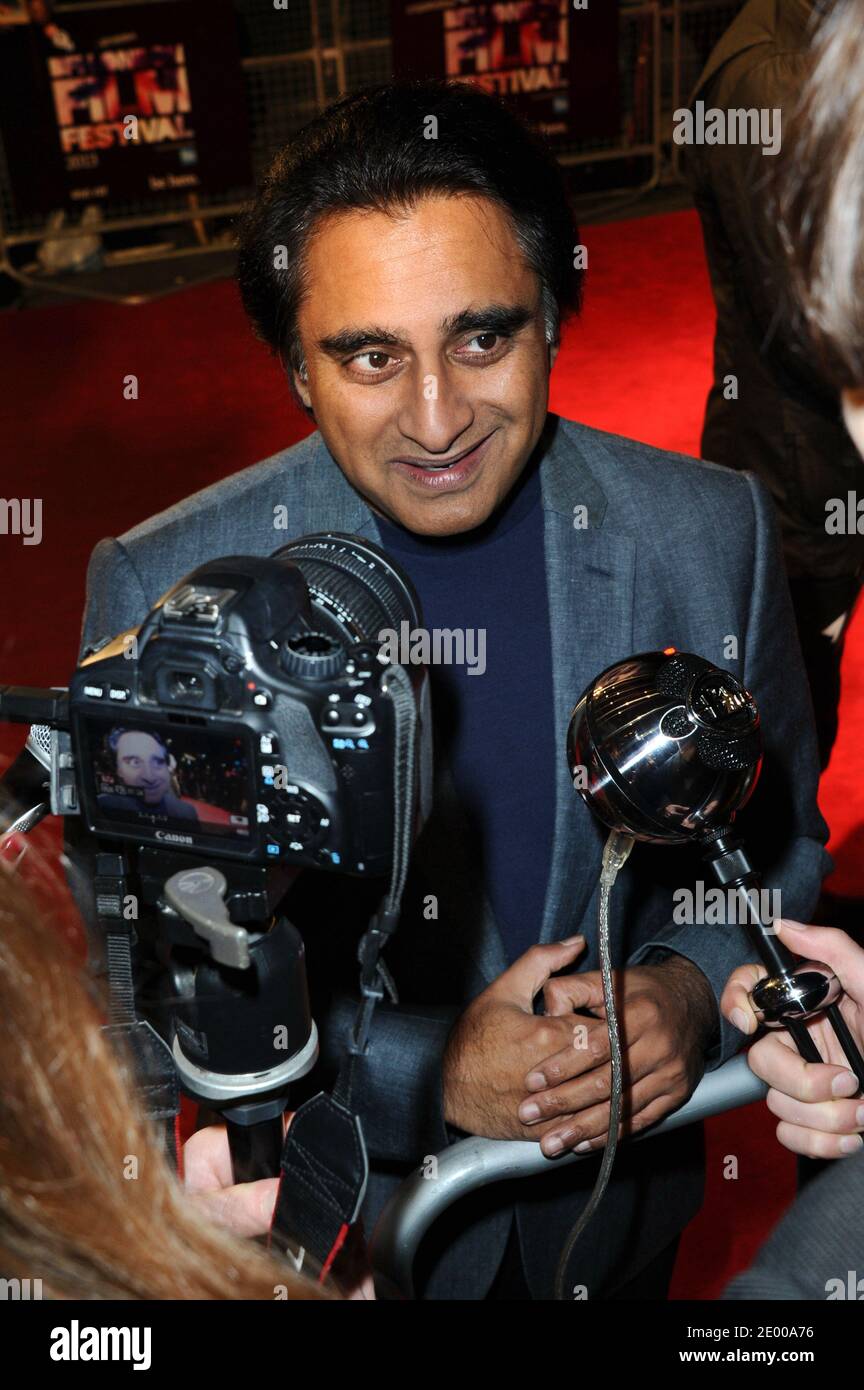 Sanjeev Bhaskar attends the Zero Theorem premiere as part of the 57th ...