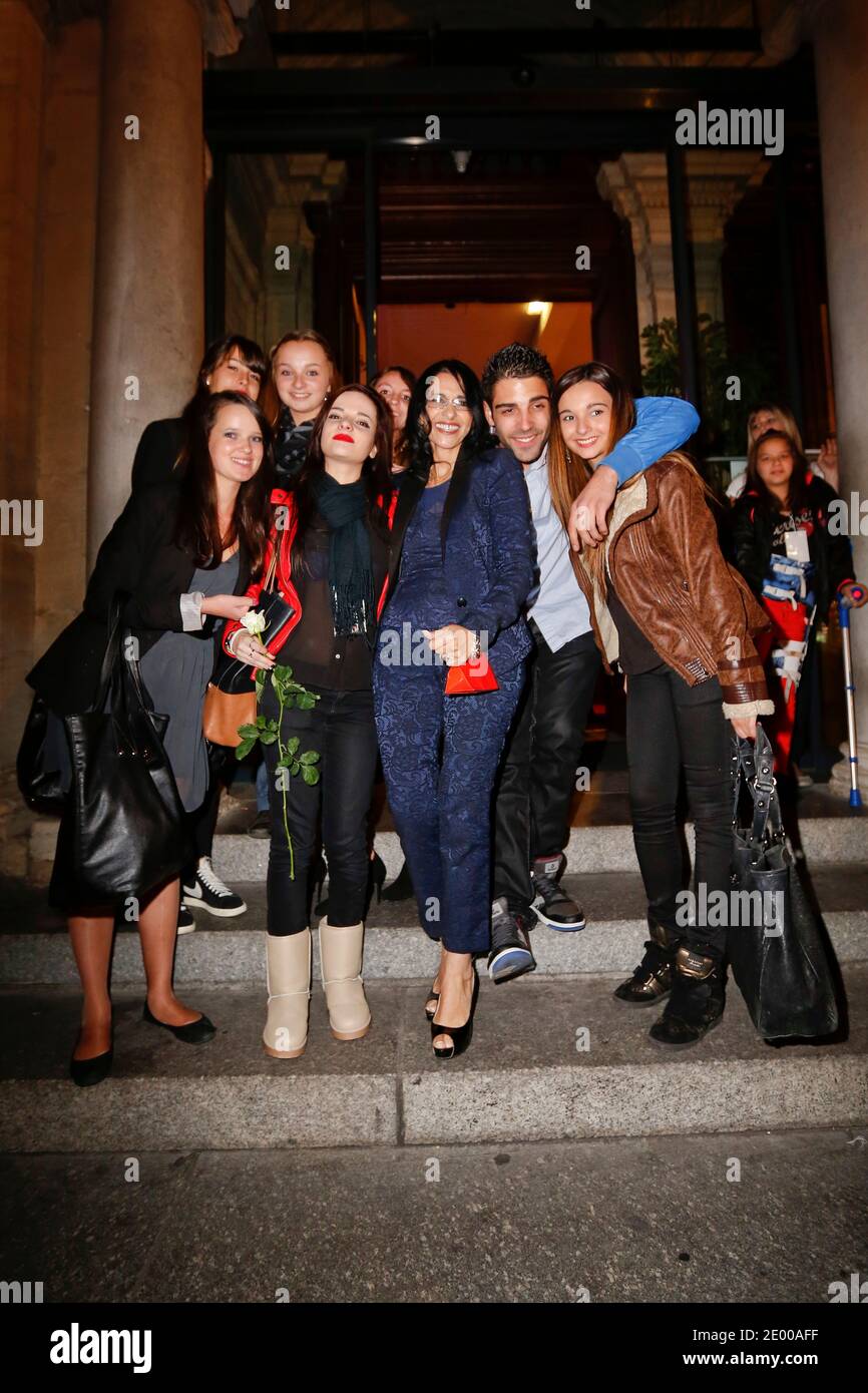 Deborah Dahan attending the 20th 'Faire Face' gala in Avignon, France ...