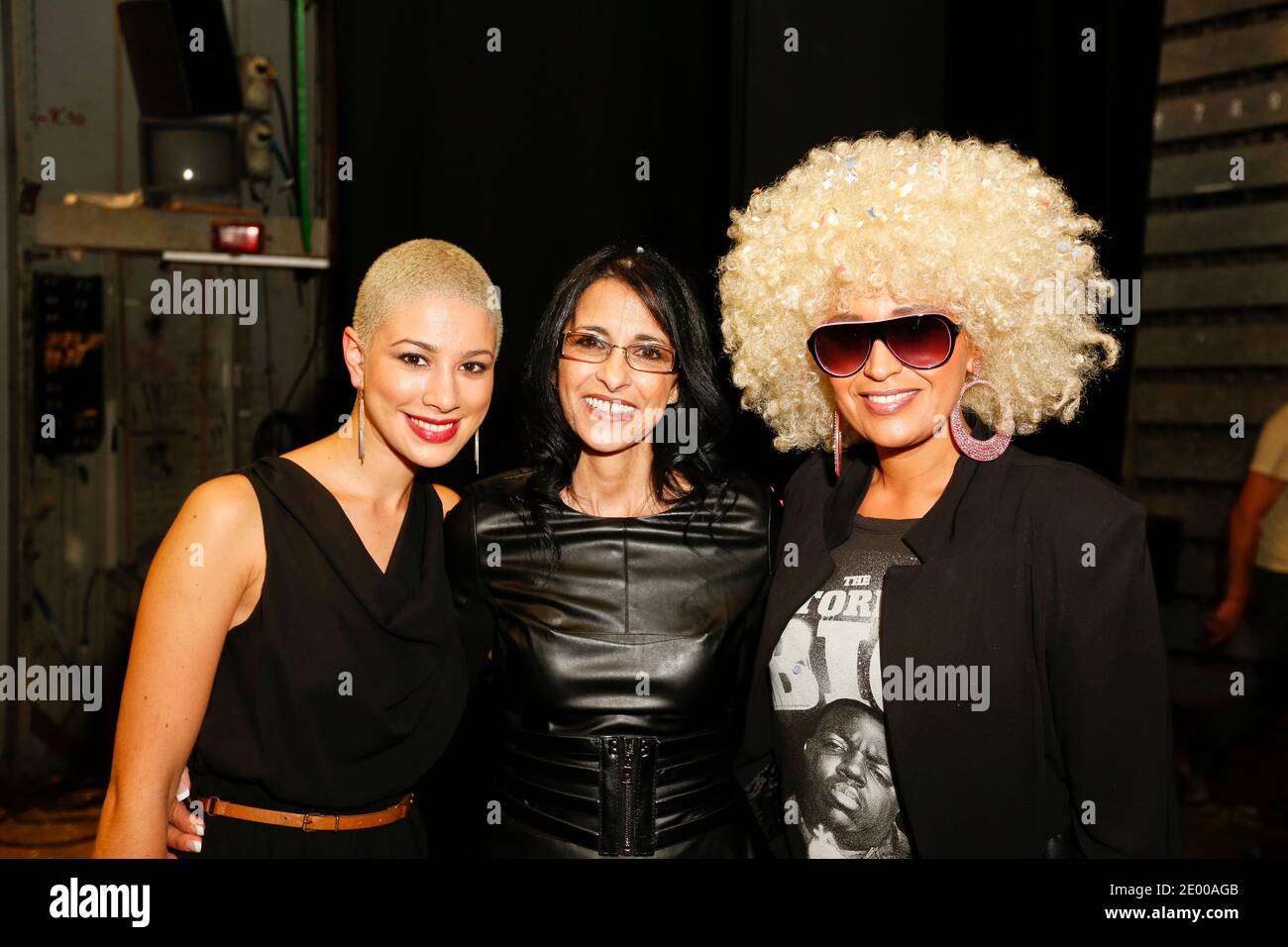 Deborah Dahan, Diese et Laam attending the 20th 'Faire Face' gala in ...