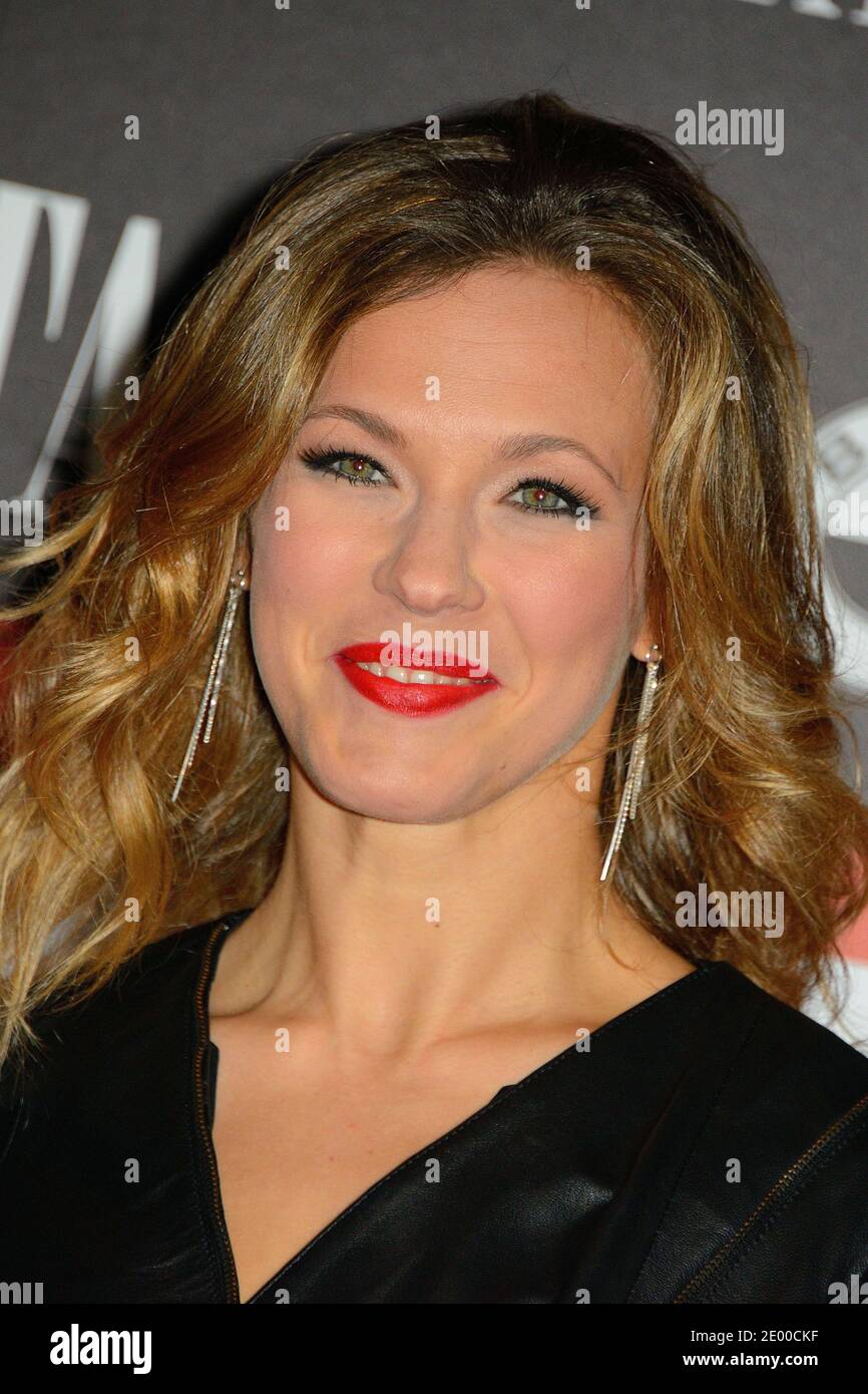 Lorie attending the premiere of Malavita at Europacorp Cinema in Roissy ...