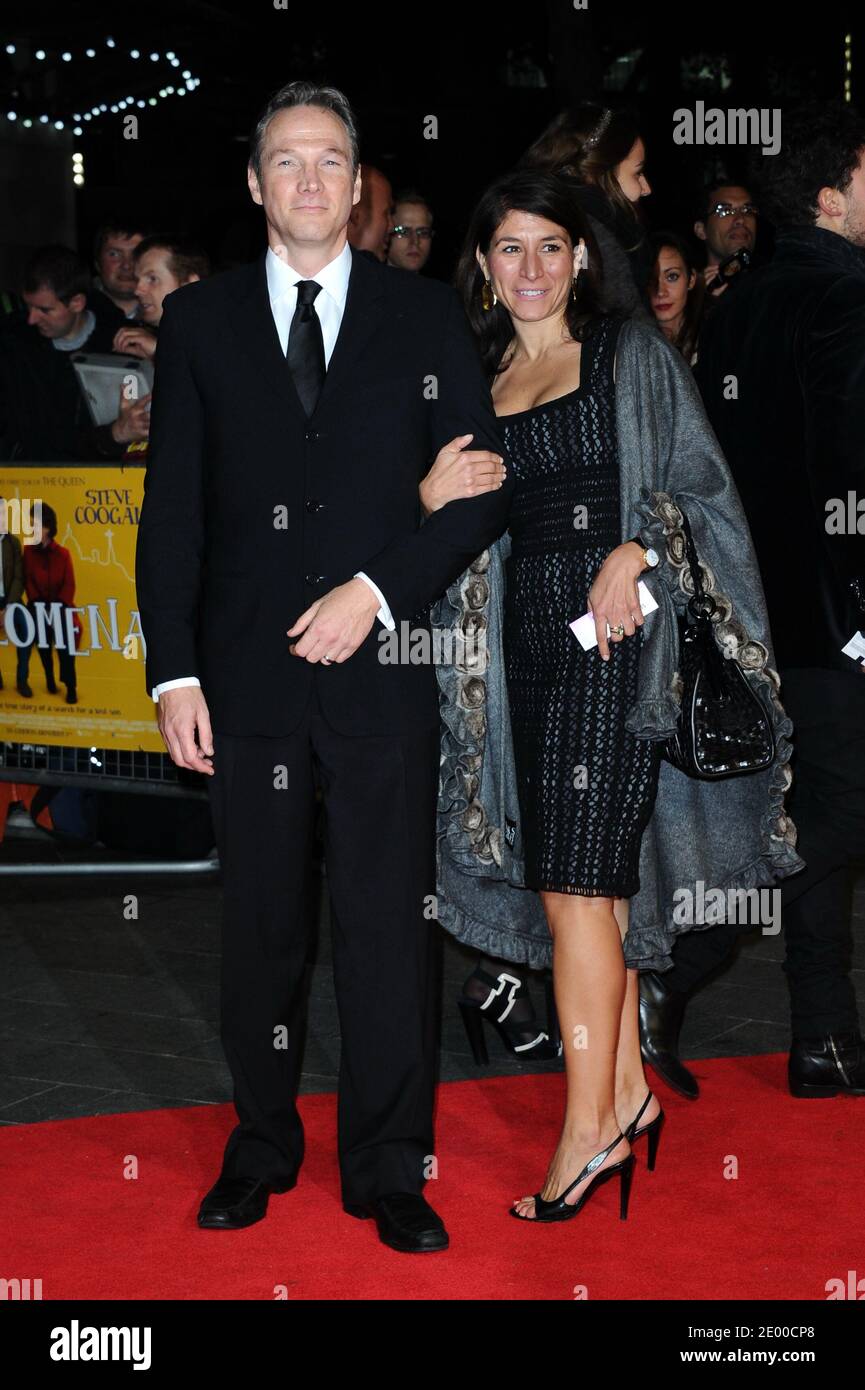 Sean Mahon and guest arriving for the premiere of the film Philomena as ...
