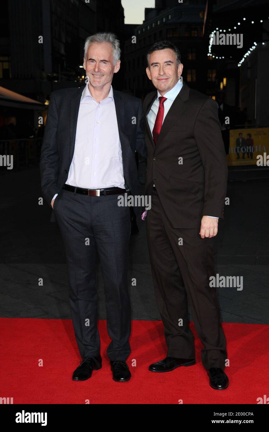 Martin Sixsmith and Steve Coogan arriving for the premiere of the film ...