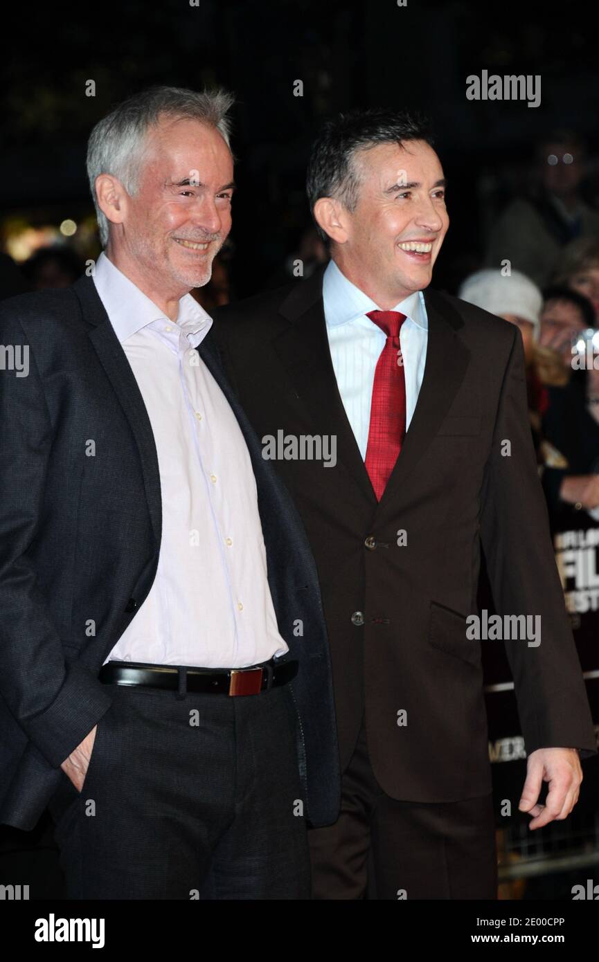 Martin Sixsmith and Steve Coogan arriving for the premiere of the film ...
