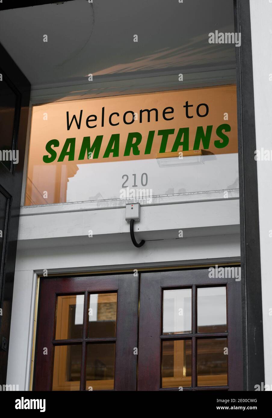 Samaritans sign hi-res stock photography and images - Alamy