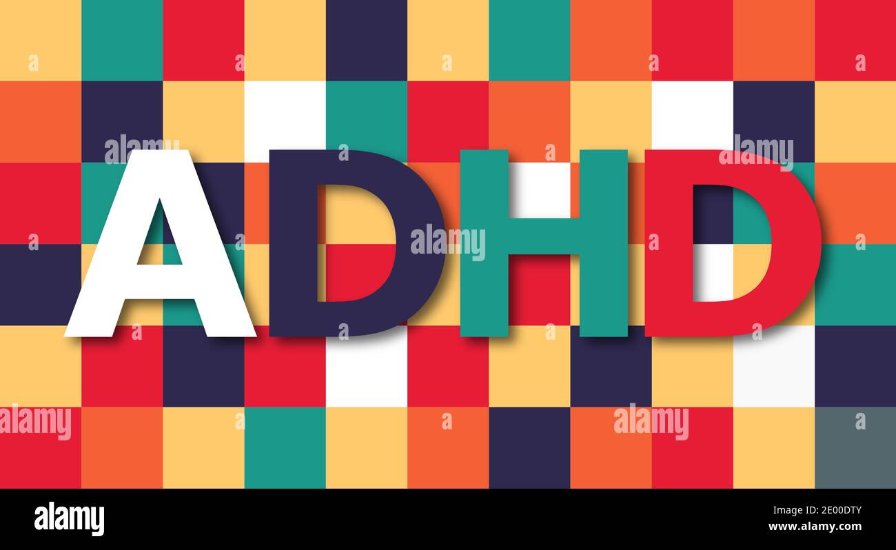 ADHD - attention deficit hyperactivity disorder. Mental disease ...