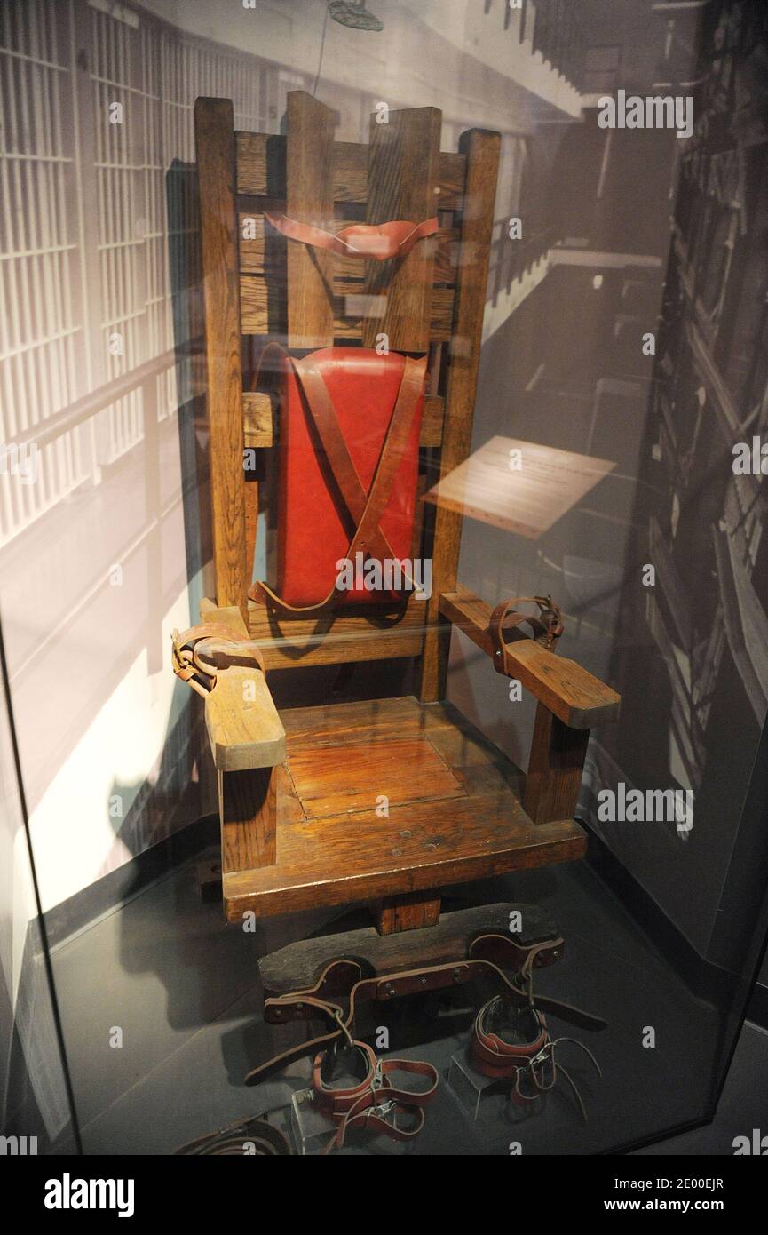 The electric chair that executed 125 men once used by the state of ...