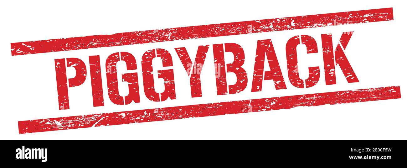 Piggyback text hi-res stock photography and images - Alamy