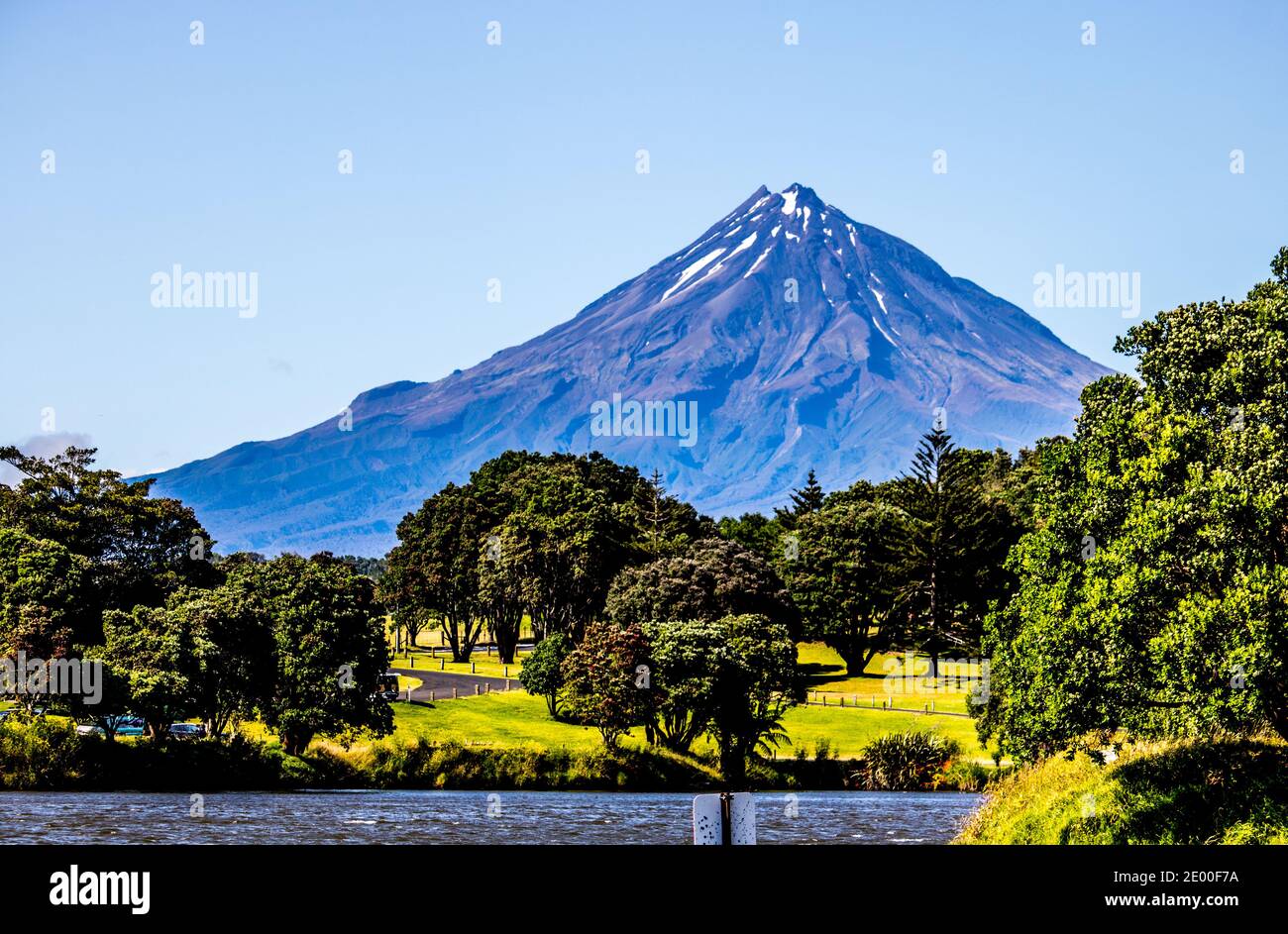 Mount Taranaki / Egmont, Taranaki, New Zealand Stock Photo - Alamy
