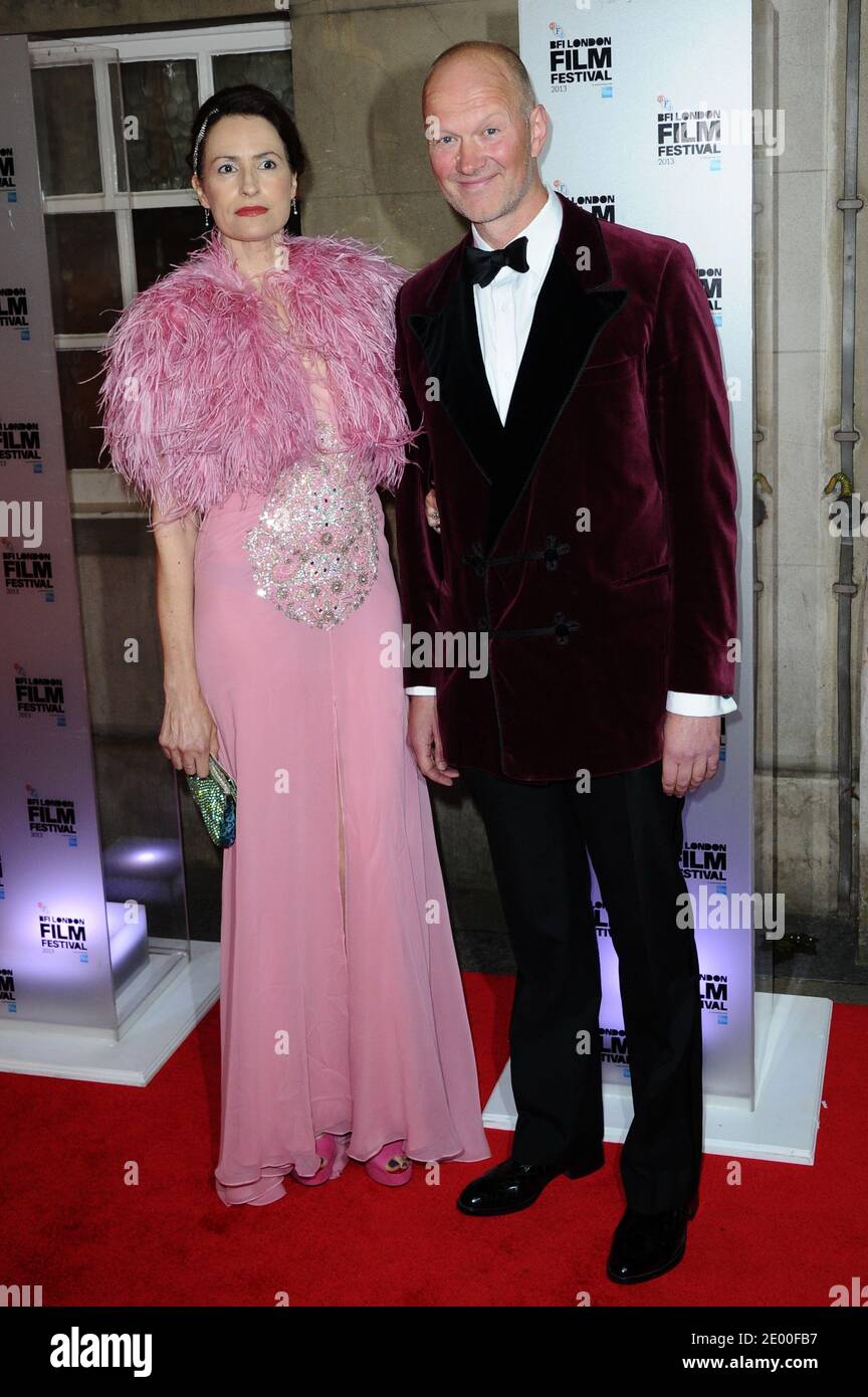 Jonathan Asser and guest arriving for the award ceremony closing the ...