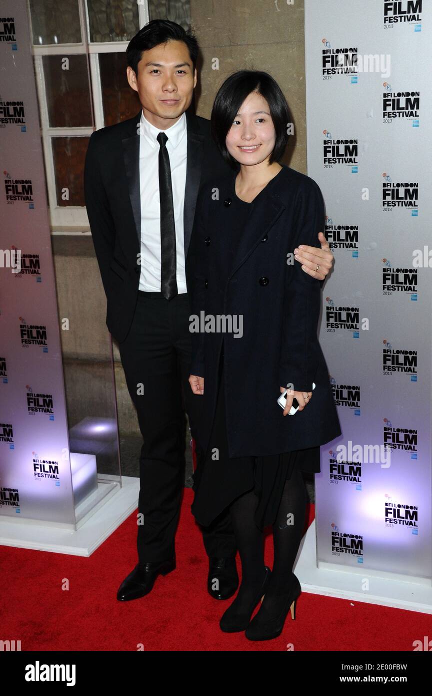 Director Anthony Chen and guest arriving for the award ceremony closing ...