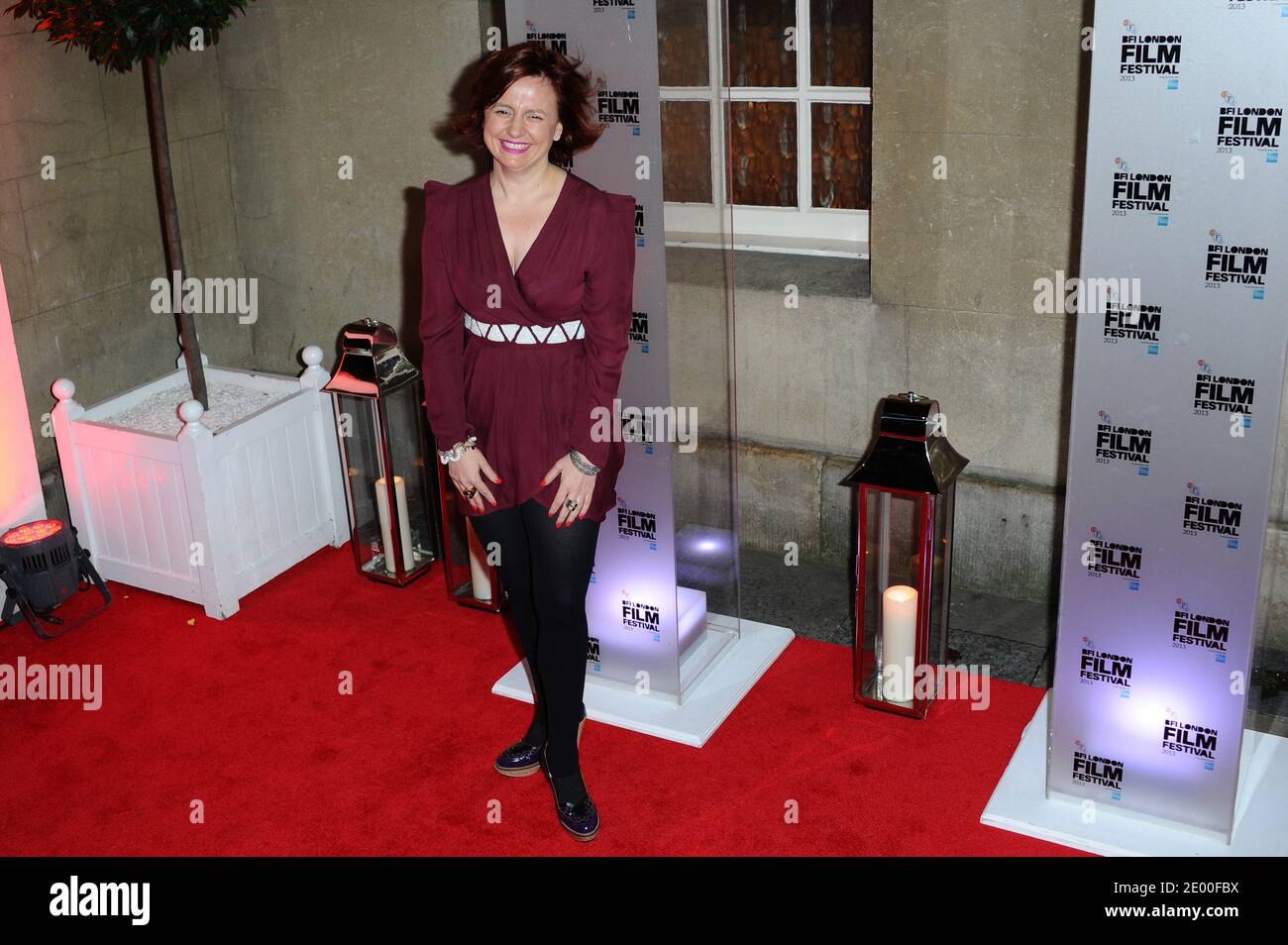 Clare Stewart arriving for the award ceremony closing the 57th BFI Film ...