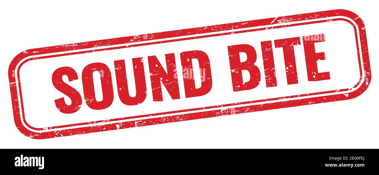 Sound bite text hi-res stock photography and images - Alamy