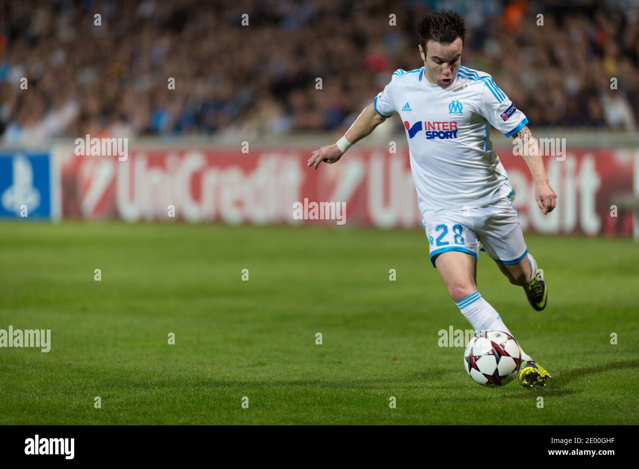 OM's Mathieu Valbuena during the UEFA champions League soccer match ...