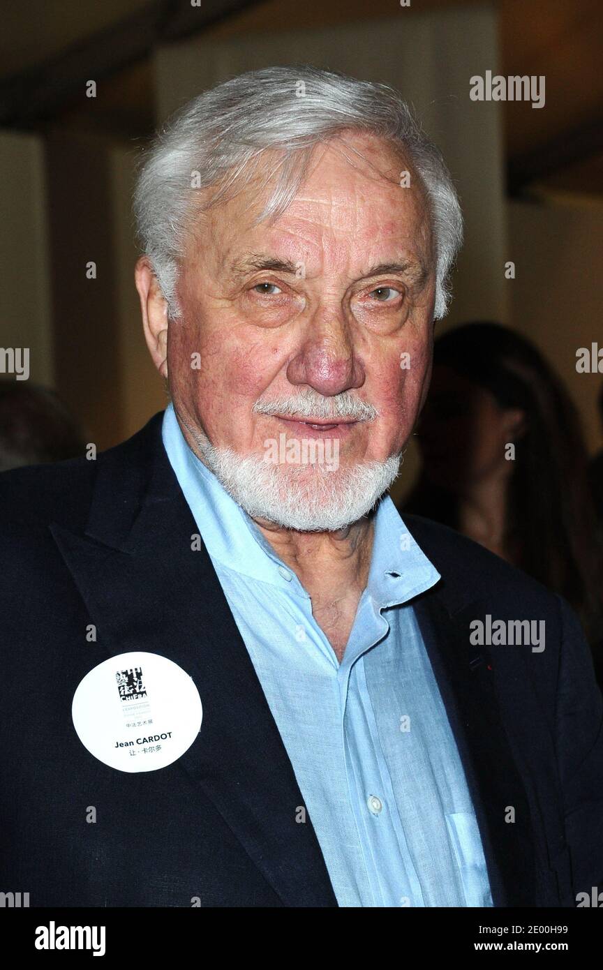 Jean Cardot attending the 'CHIFRA' Exhibition Opening on the Champs ...