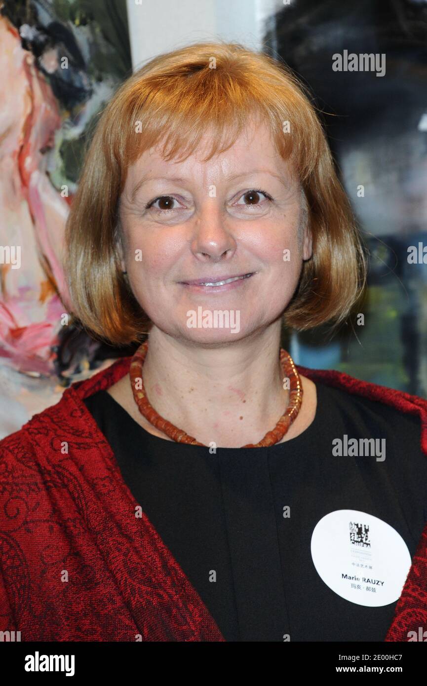 Marie Rauzy attending the 'CHIFRA' Exhibition Opening on the Champs ...