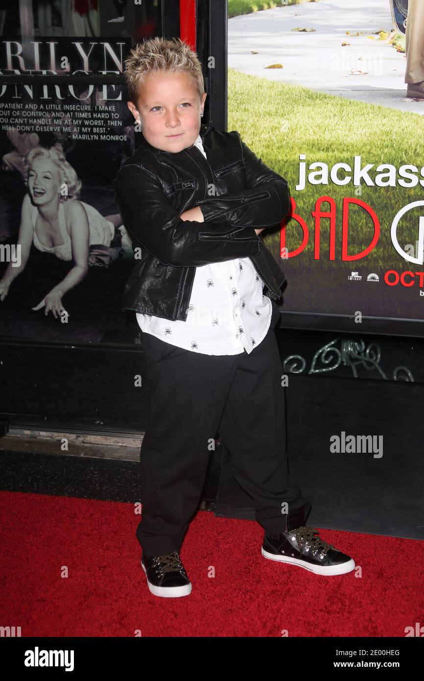 Jackson 'Billy' Nicoll arriving to the premiere of 'Jackass Presents ...