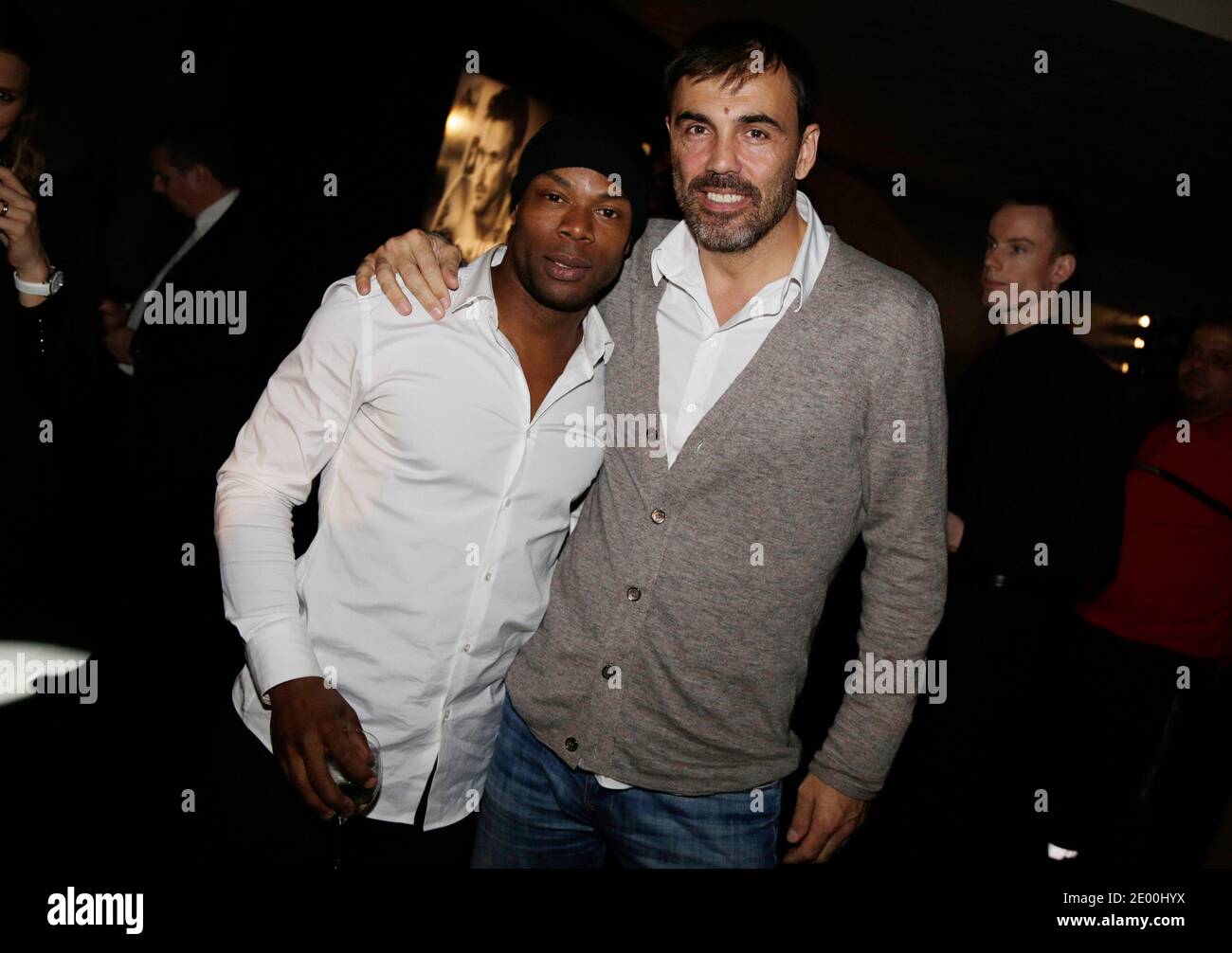 Sylvain Wiltord and Marc Libbra attending Invictus Awards held at Yoyo ...