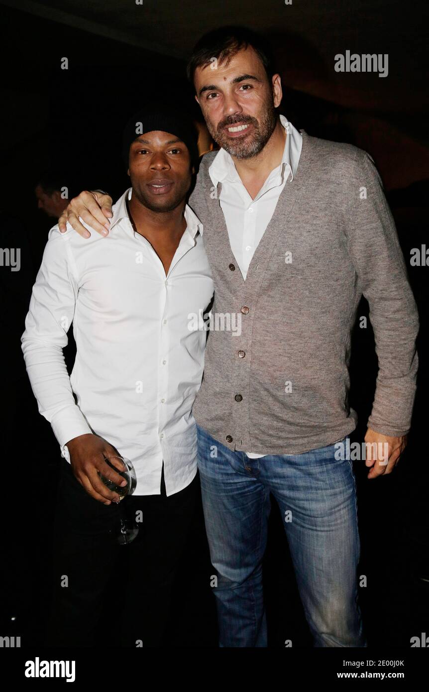 Sylvain Wiltord and Marc Libbra attending Invictus Awards held at Yoyo ...