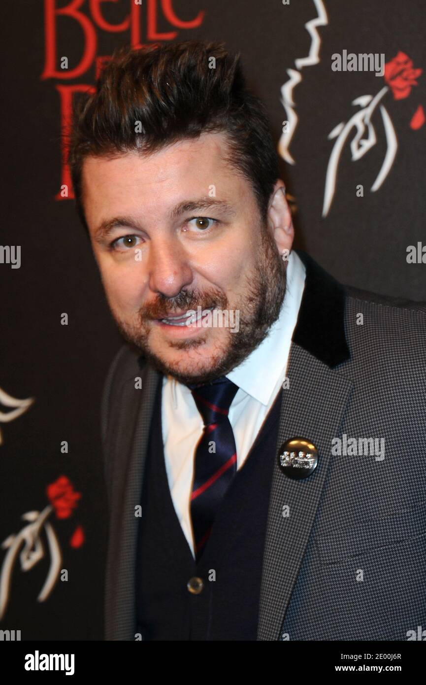 Bruno Guillon attending the Disney 'La Belle et la Bete' ('Beauty and ...
