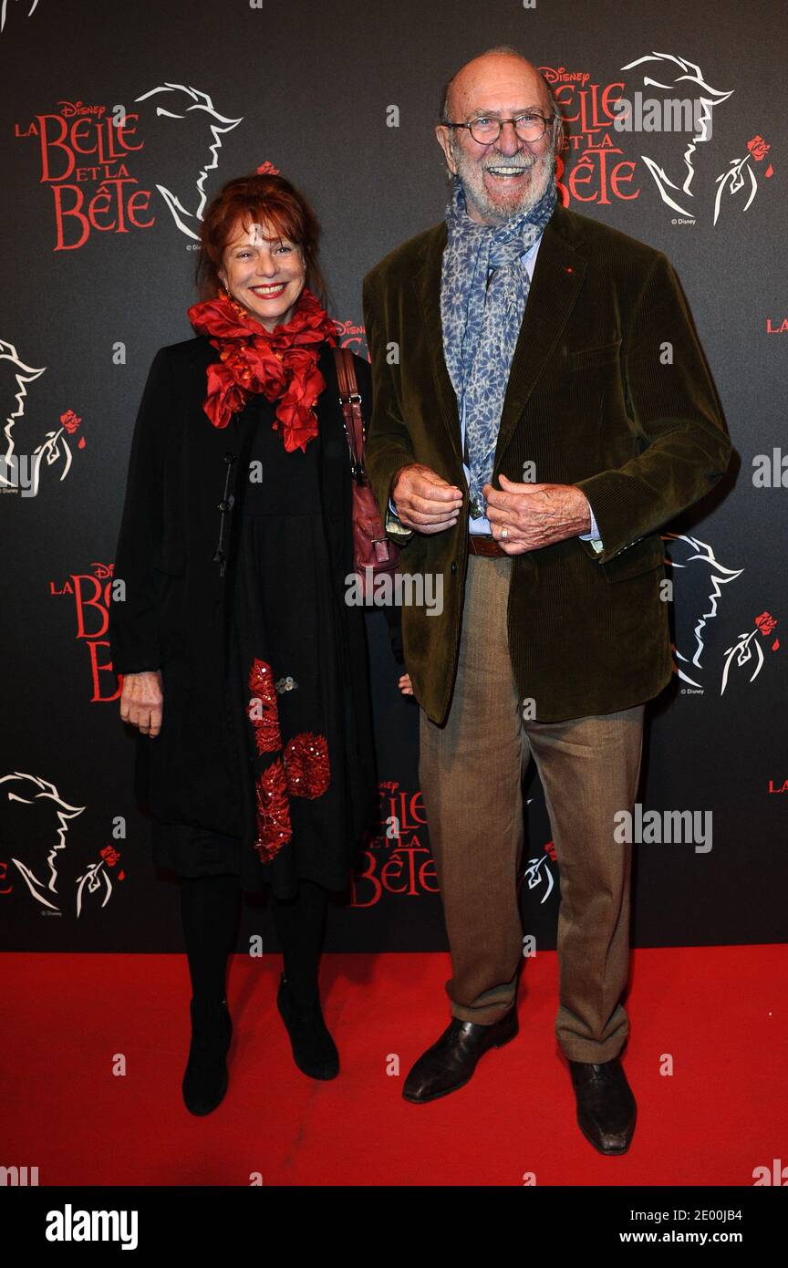 Jean-Pierre Marielle and wife Agathe Natanson attending the Disney 'La ...