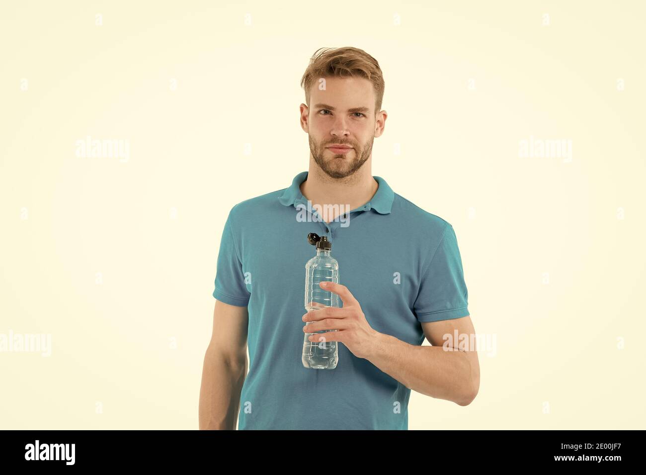 Required amount of minerals and salts. Stay hydrated. Man athletic ...