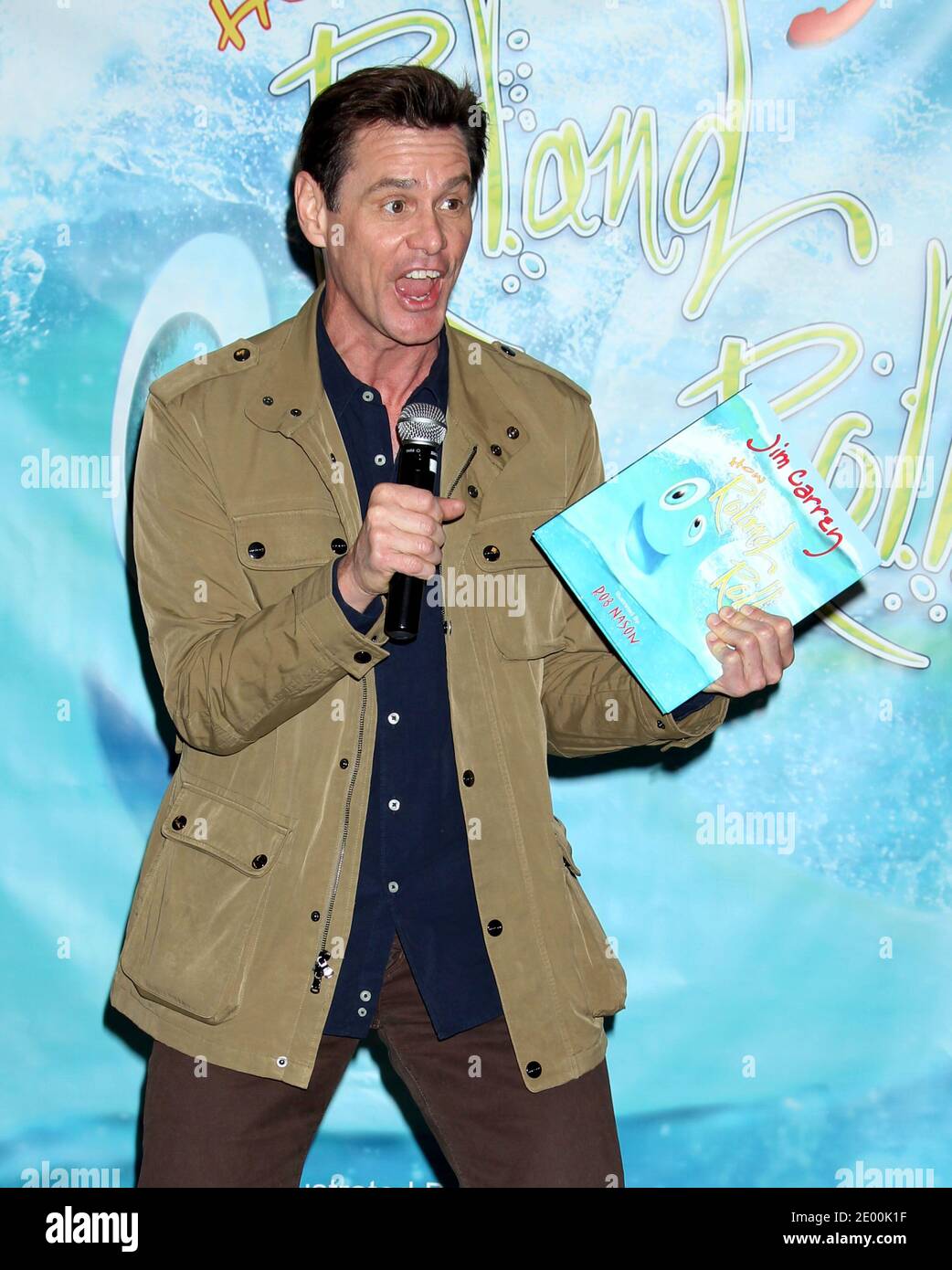 Actor and author Jim Carrey reads from his new children's book 'How ...