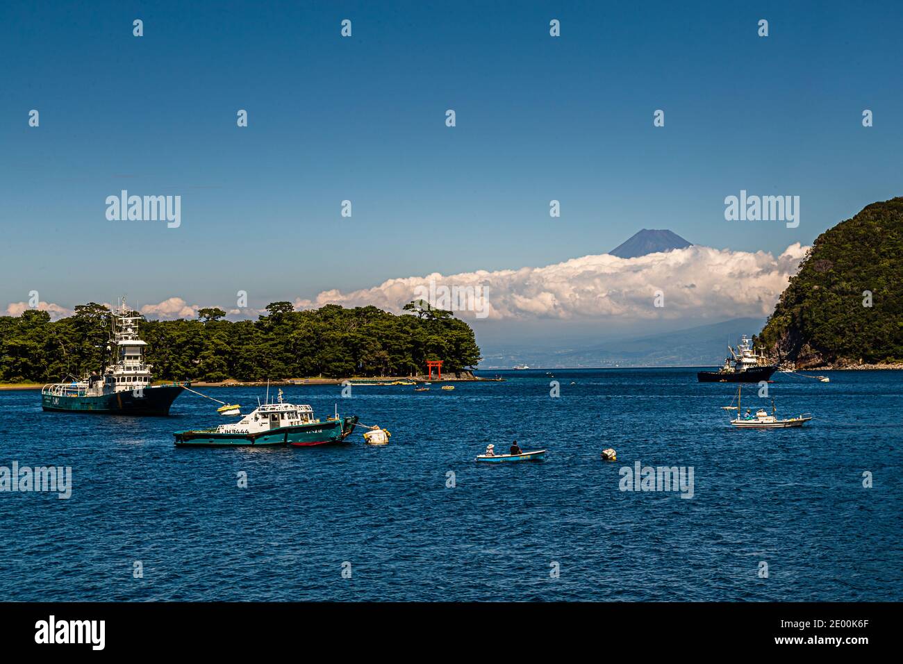 Mount Fuji View from Izu Peninsula, Japan Stock Photo - Alamy