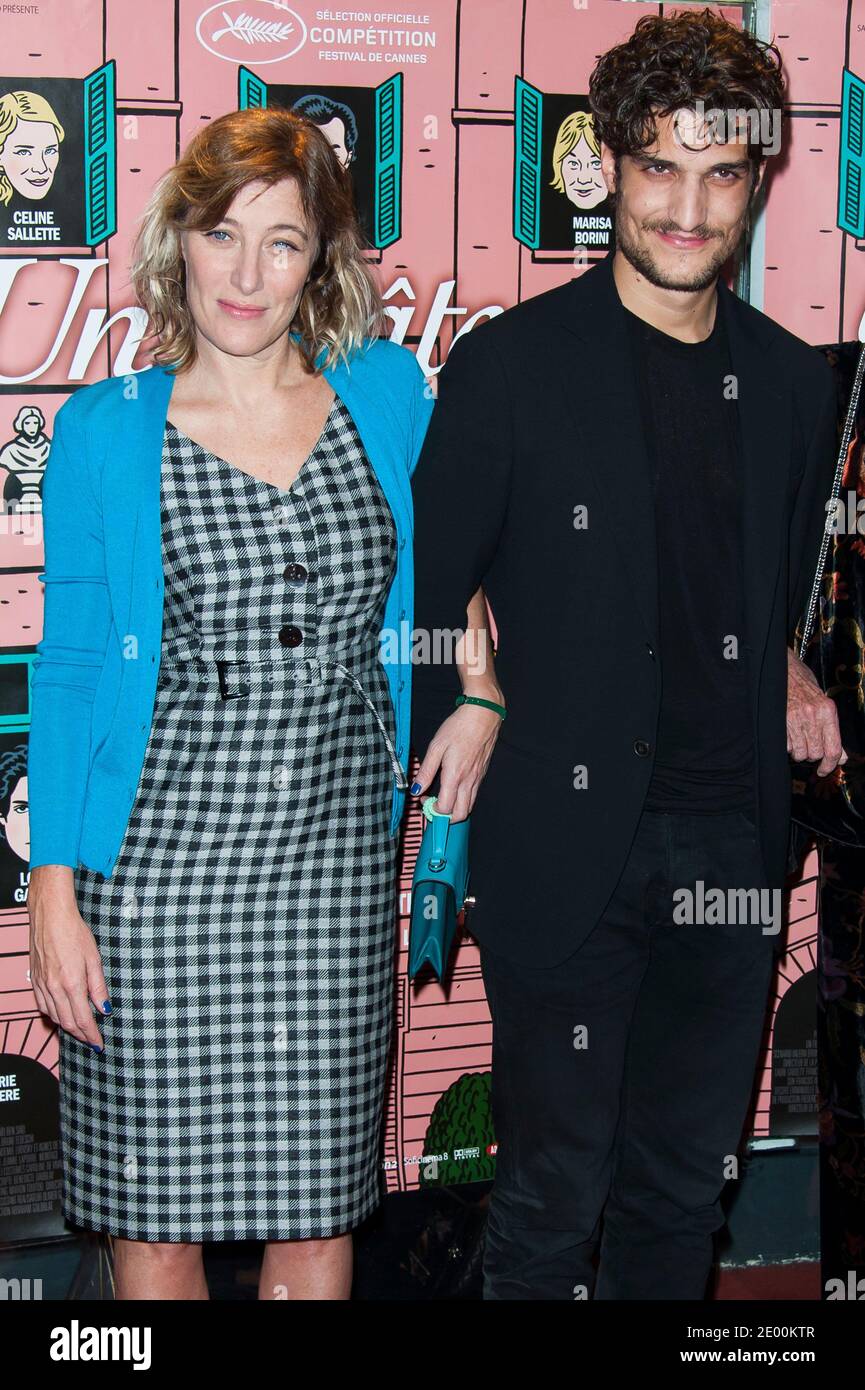 Valeria Bruni-Tedeschi and Louis Garrel arriving to the premiere for ...