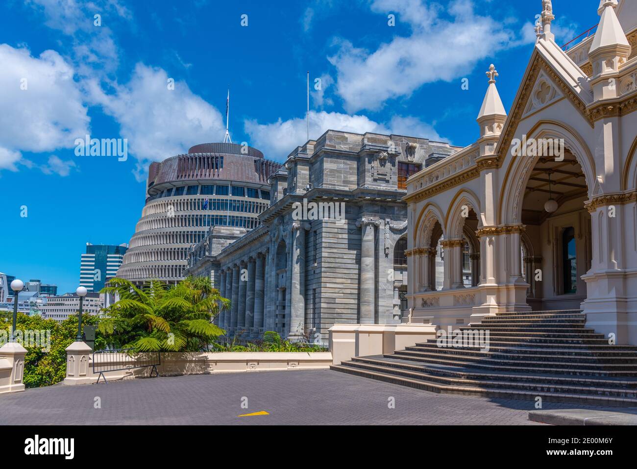 Parliamentary Library and New Zealand Parliament Buildings in ...