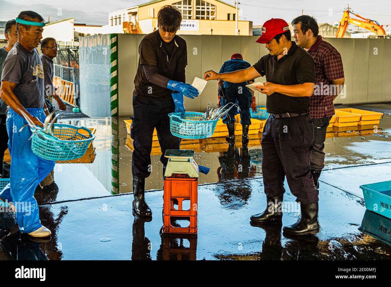 Fish Auction in Yaidu, Japan Stock Photo - Alamy