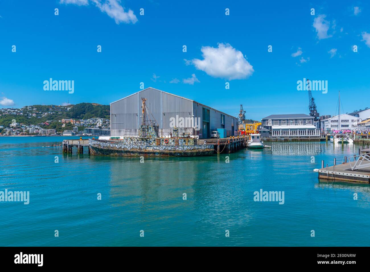 Waterfront of Wellington, New Zealand Stock Photo - Alamy