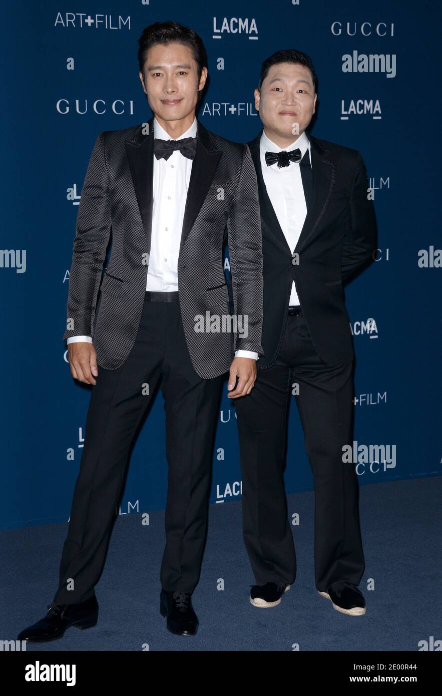 Byung-hun Lee and Psy attend LACMA 2013 Art + Film Gala honoring Martin ...